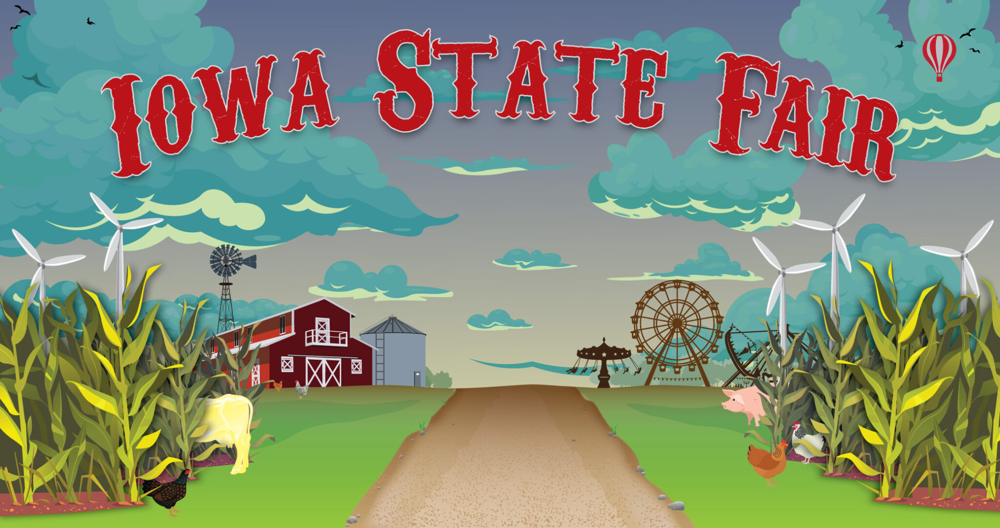 Iowa State Fair’s First Activated Mural by VAEZR Studio - Vaezr